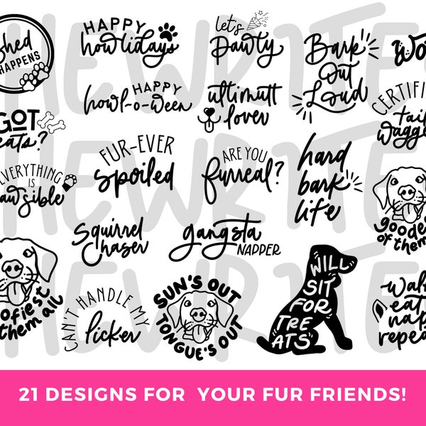 Puppy Birthday Cricut - Etsy