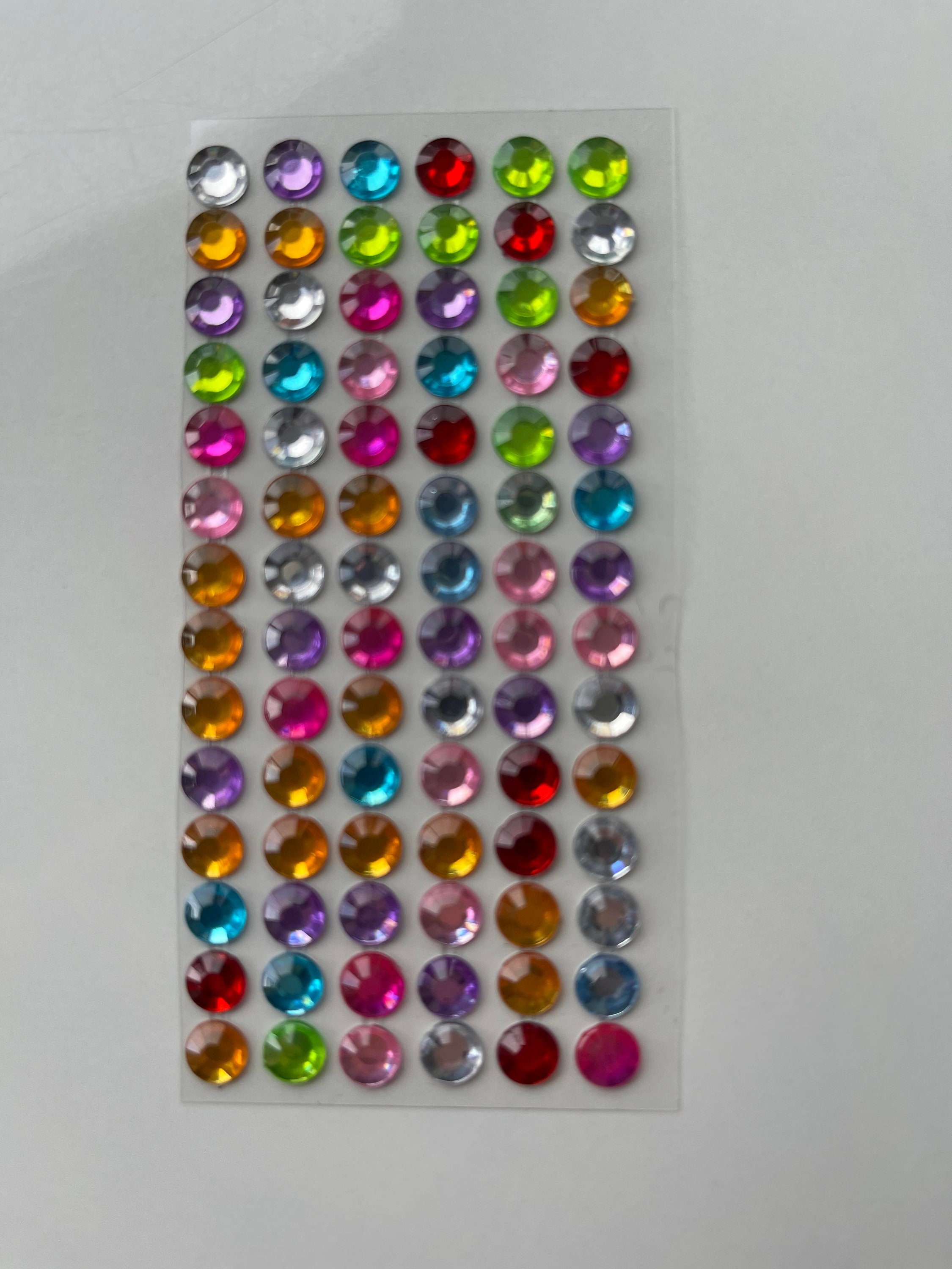 Rhinestone Diamante Stick on Self Adhesive STRIP GEMS 6mm - Etsy Australia