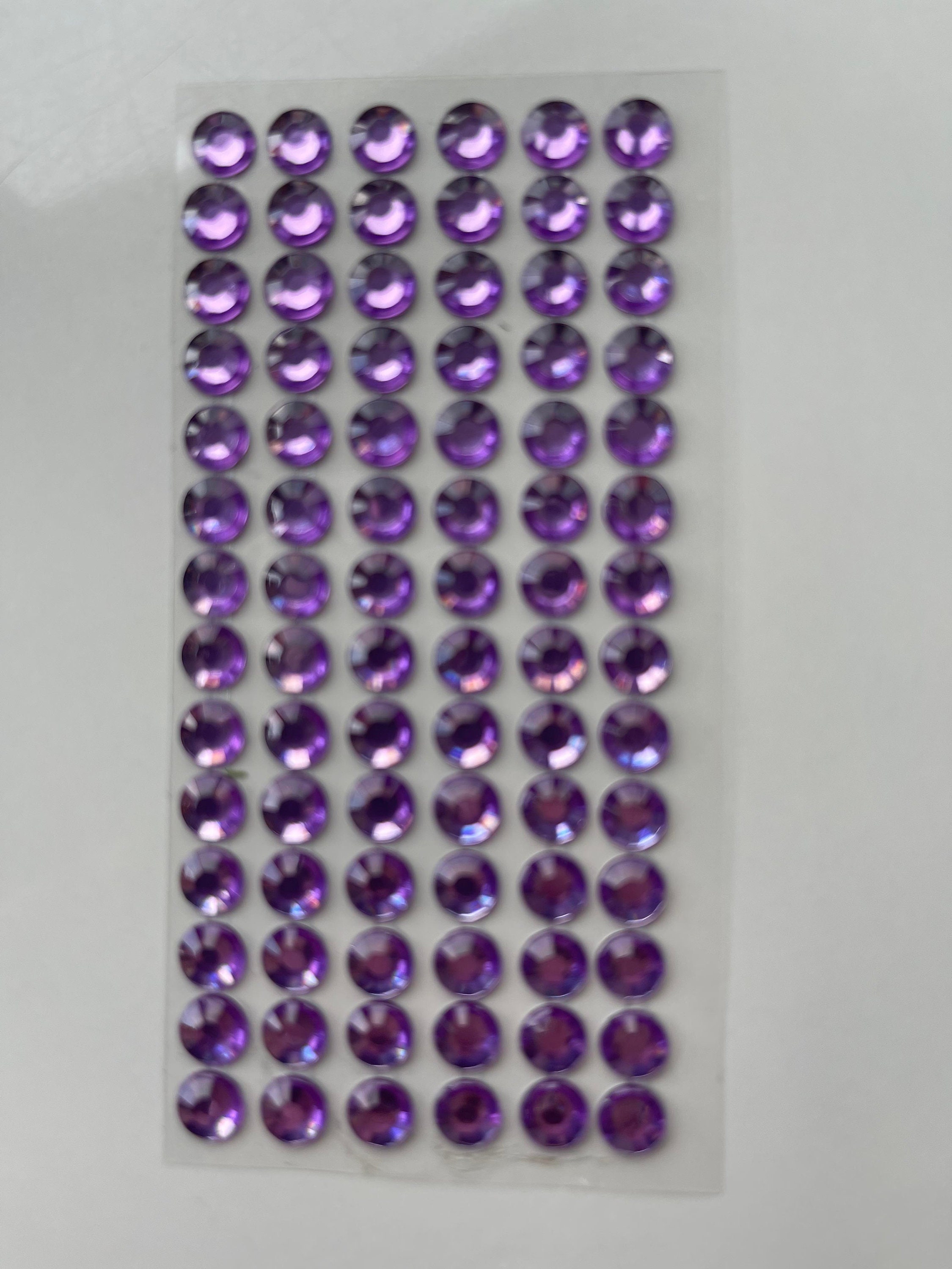 Rhinestone Diamante Stick on Self Adhesive STRIP GEMS 6mm - Etsy Australia