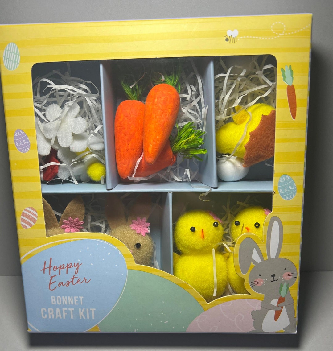 Easter Bonnet Craft Decorating Kit - Etsy
