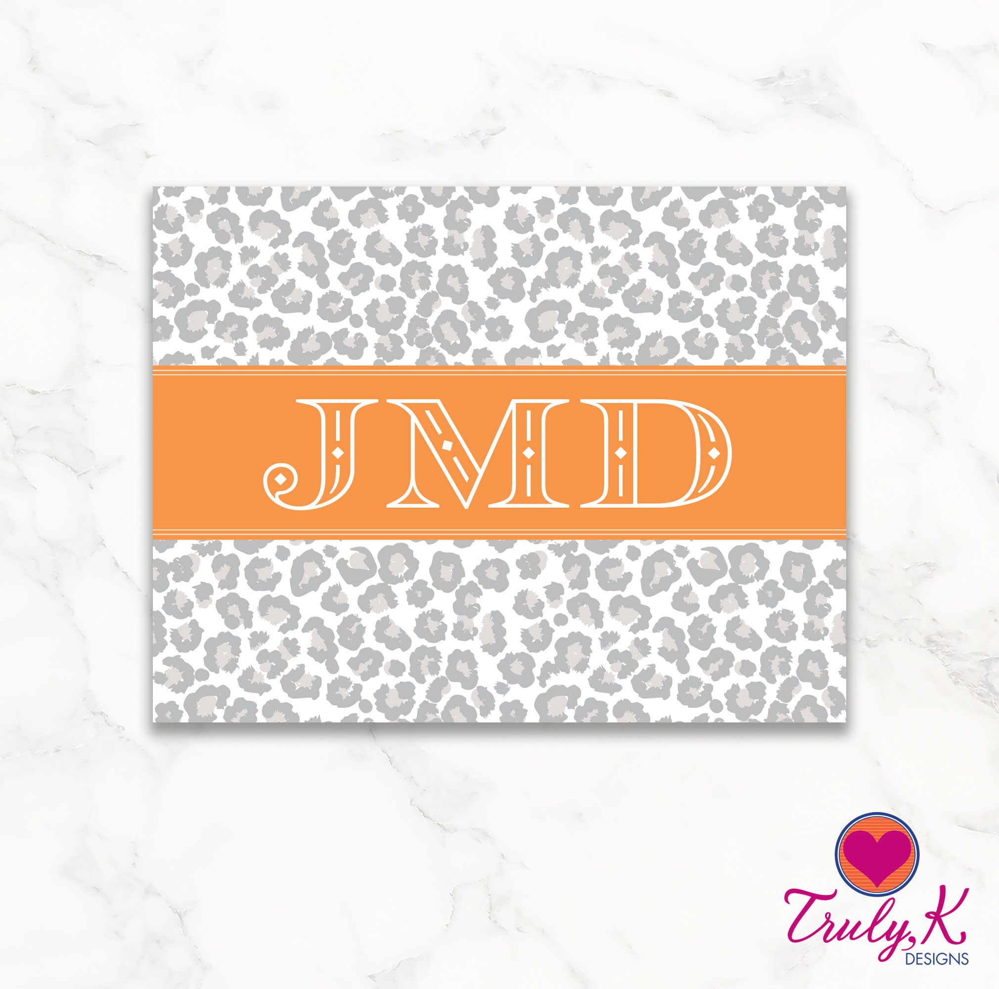 CHEETAH Fold Over Note Cards Size A2 4.25 X - Etsy UK