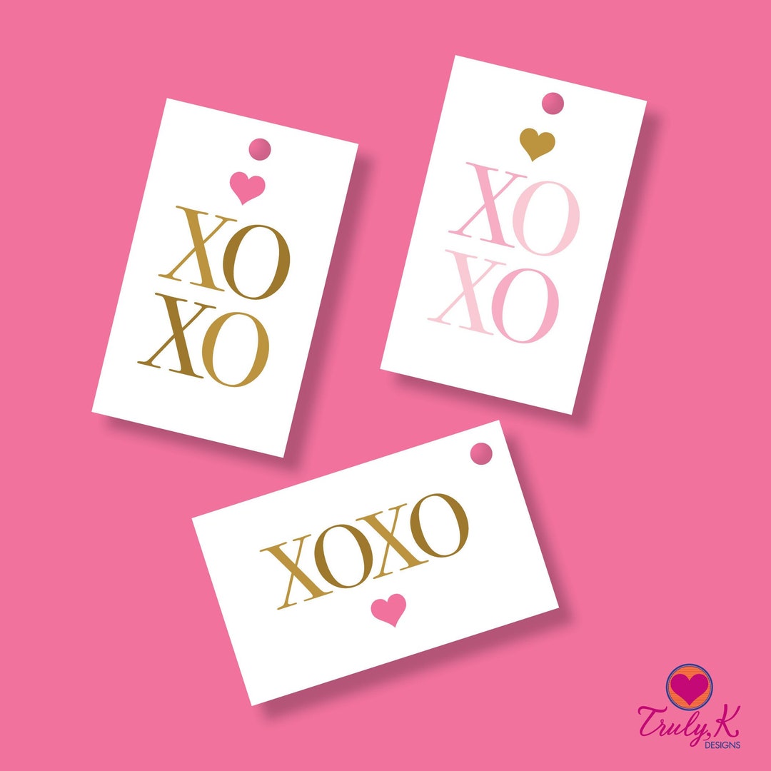 Love Gift Tags ~ XO ~ Valentine's Day ~ Everyday ~ XOXO ~ Gift Tags ...