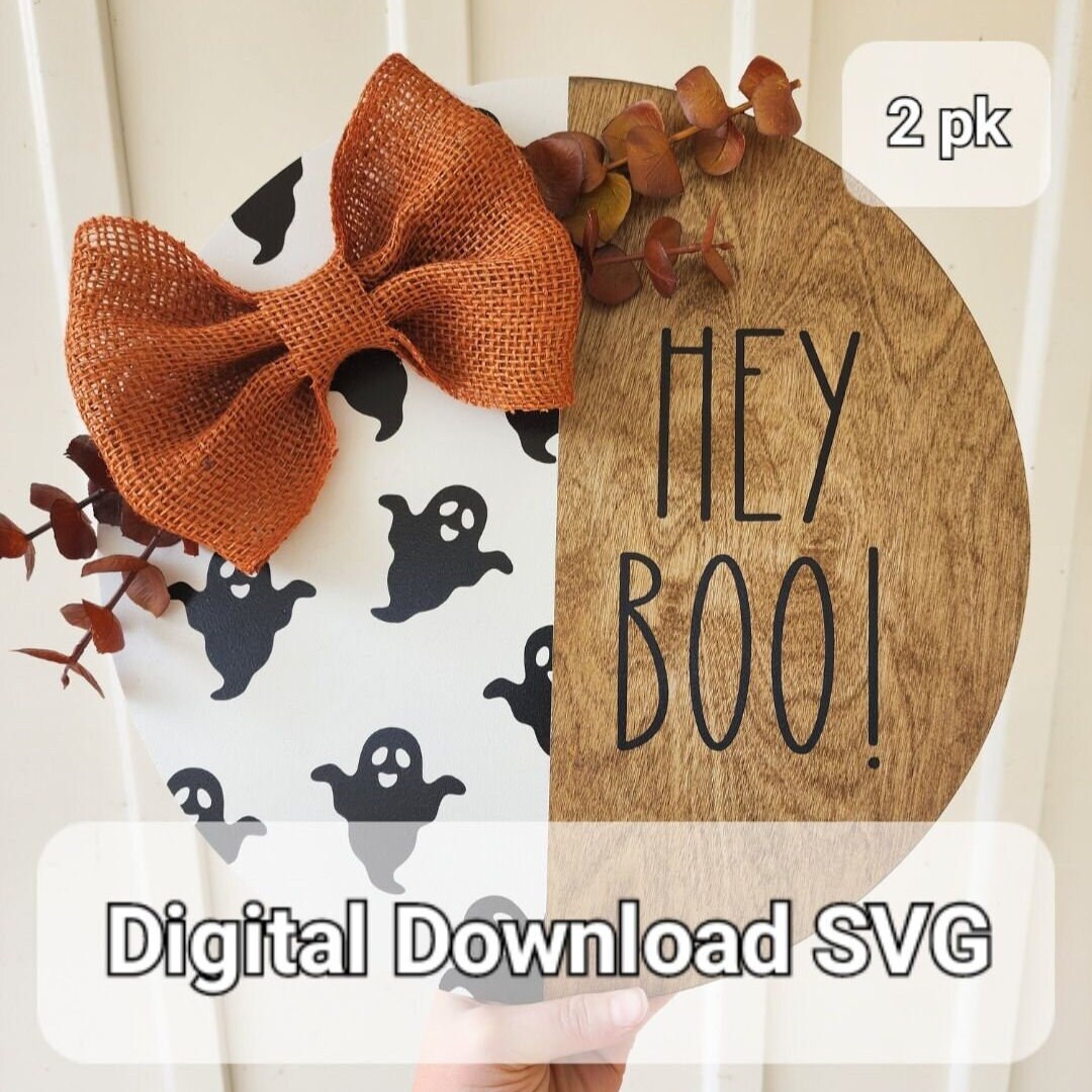 Fall Door Hanger SVG Files Halloween Door Hanger SVG Instant Download ...