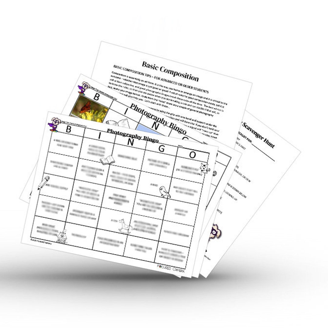 Photography Scavenger Hunt (w/video) - Kids, Students, Homeschool ...