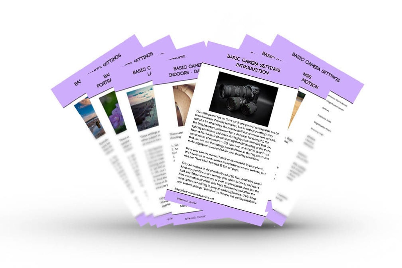 Basic Camera Settings Cheat Sheets for Beginner Photographers + Now ...