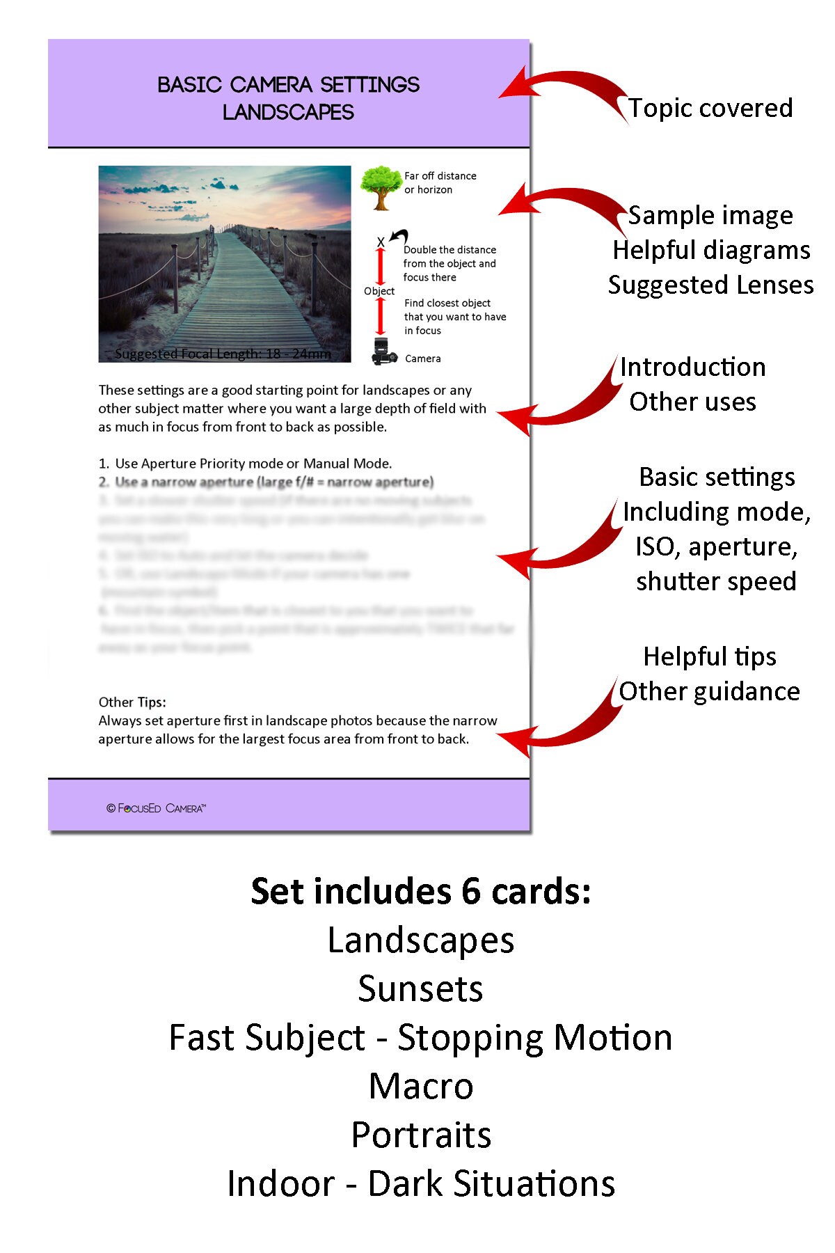 Basic Camera Settings Cheat Sheets for Beginner Photographers + Now ...