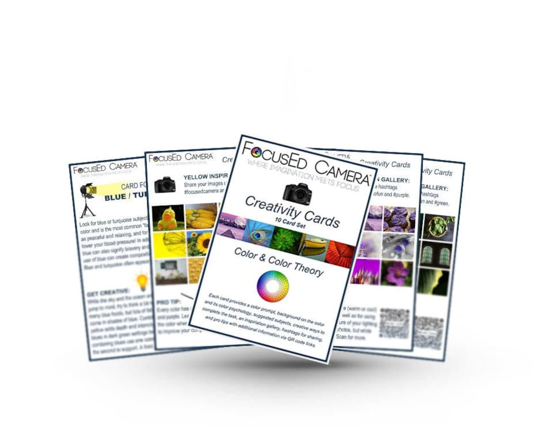 Photography Creativity Cards - Inspiration - Ideas - Cheat Sheets ...