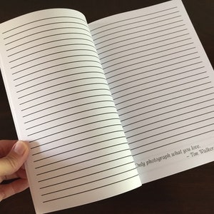 Photography Journal - Photographer Gift Book - Notebook for Hobby ...