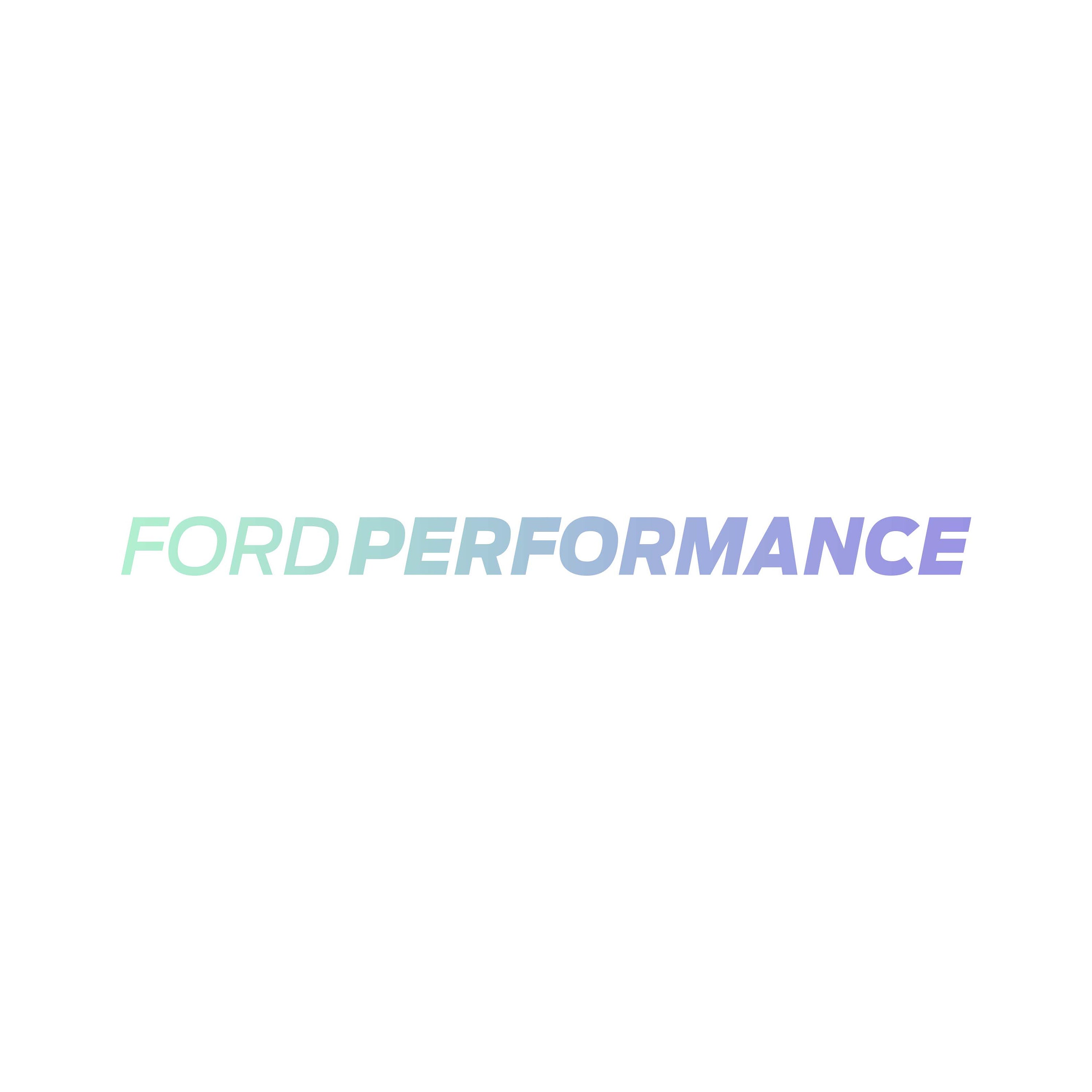Ford Performance Decal Single Colour X2 - Etsy