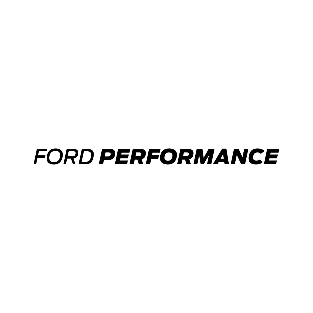 Ford Performance Decal Single Colour X2 - Etsy