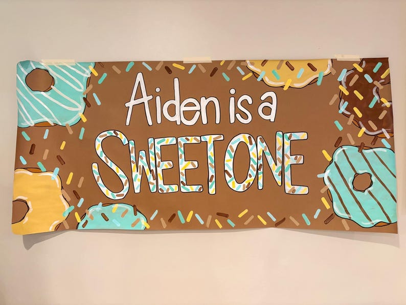 Sweet One Birthday Banner - Etsy