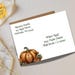 Editable Fall/pumpkin Envelope Template, Addressed Envelopes, Recipient ...