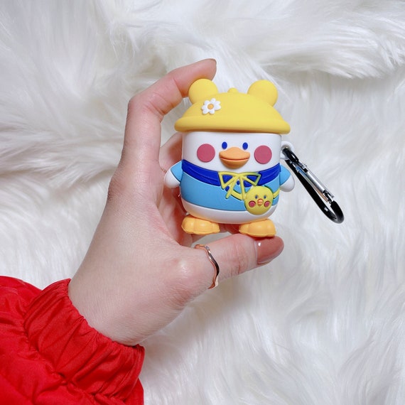 SUPPER CUTIE Yellow DUCK Airpod 1 & 2 Case | Etsy