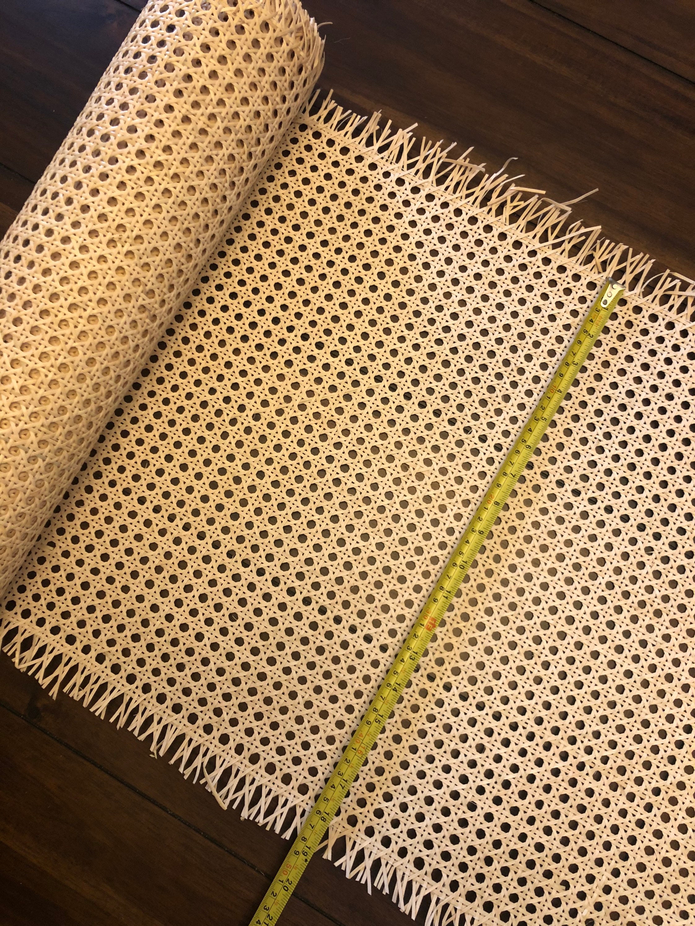 Semi-bleached Rattan Cane Webbing 16 Inch 18 Inch 20 Inch - Etsy