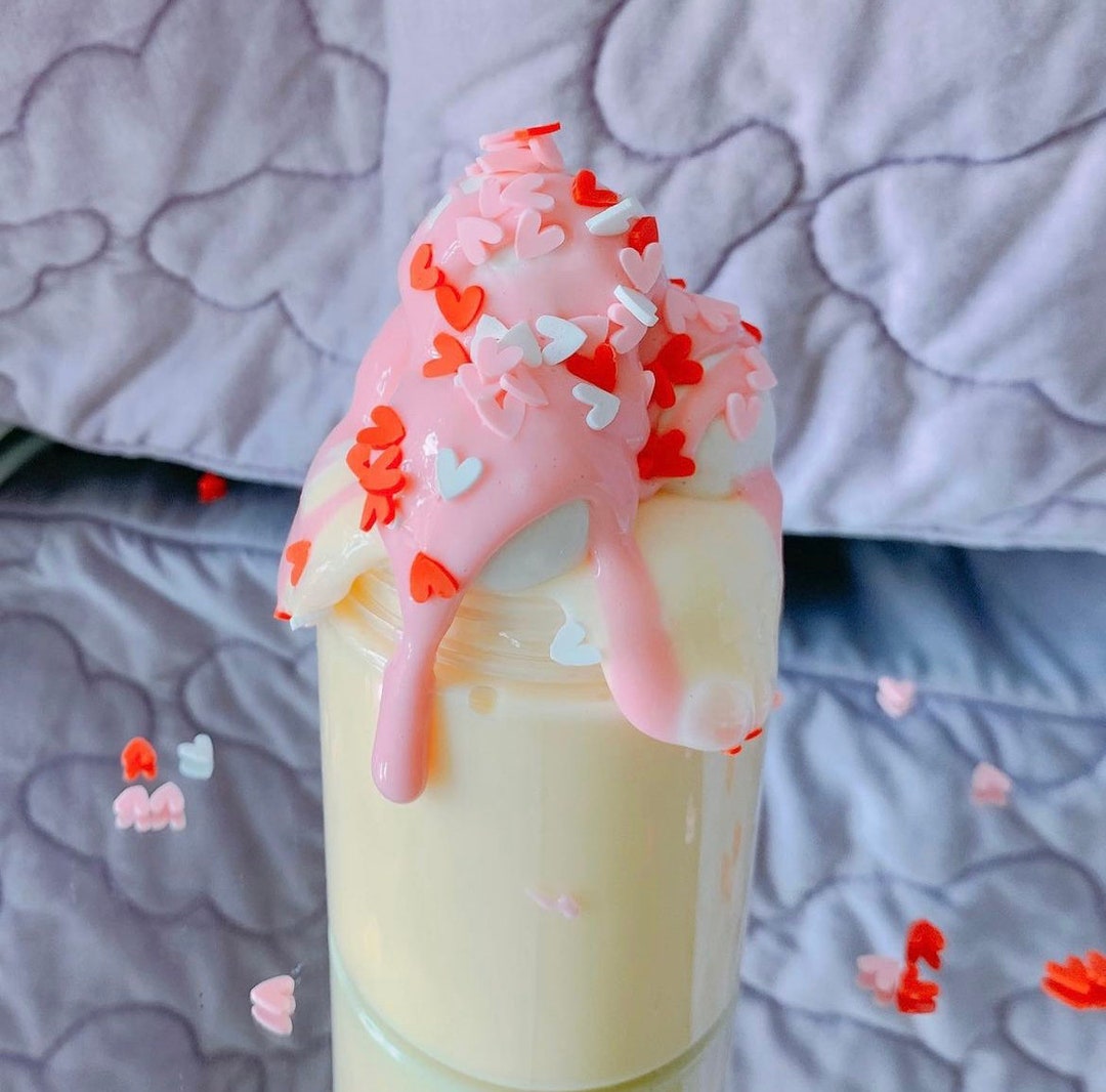 Pink Mochi Cream Slime | Buttery Thick Slime | 4 Oz Slime - Etsy