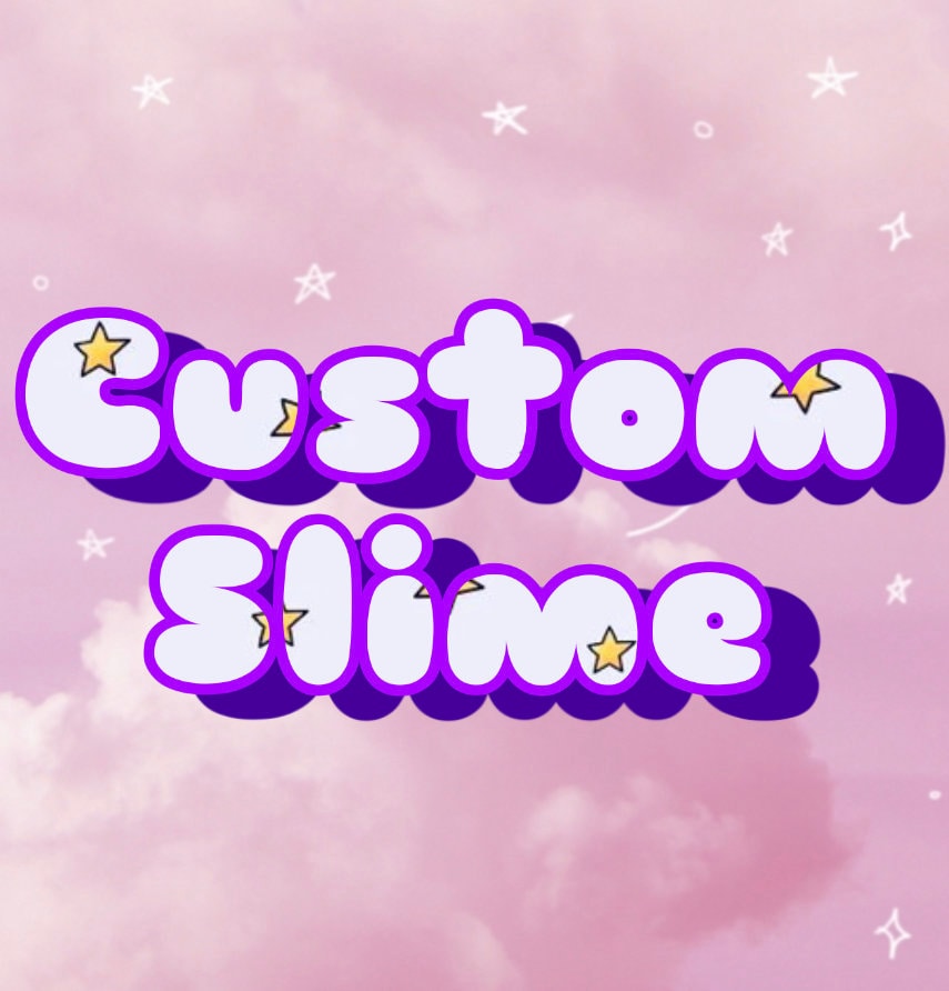 Custom Slime - Etsy