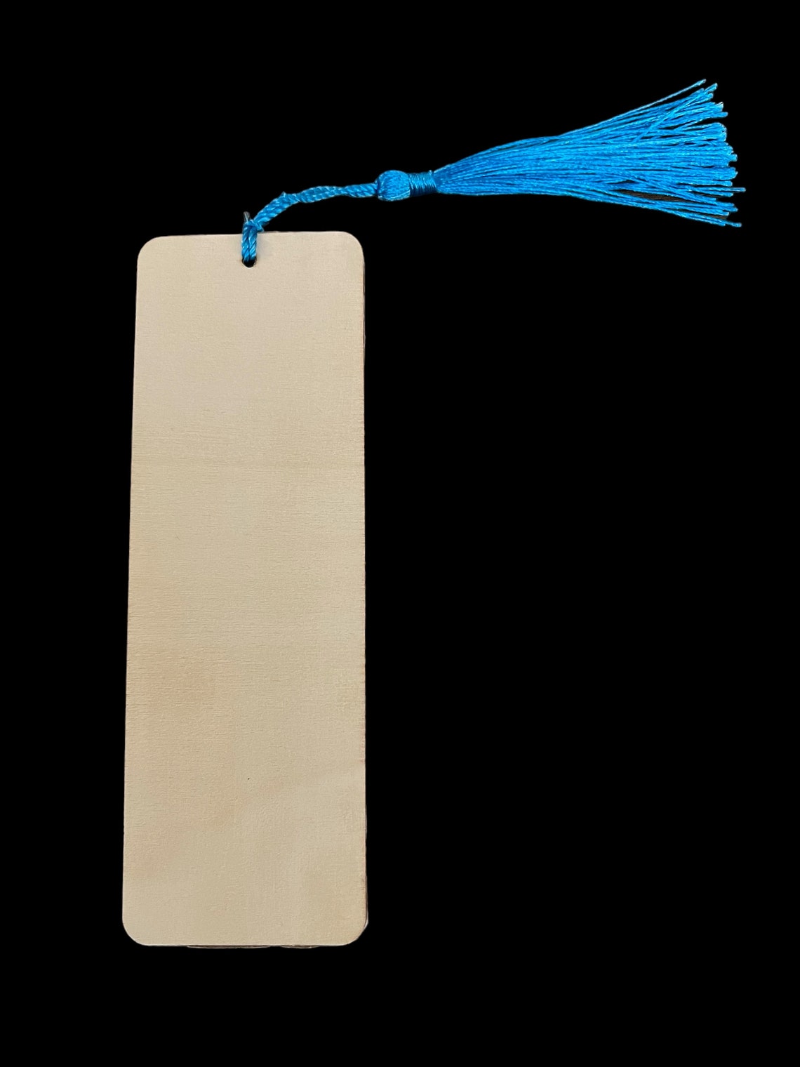 Celestial Flutter: Wooden Bookmark With Blue Butterfly and Moon Book ...