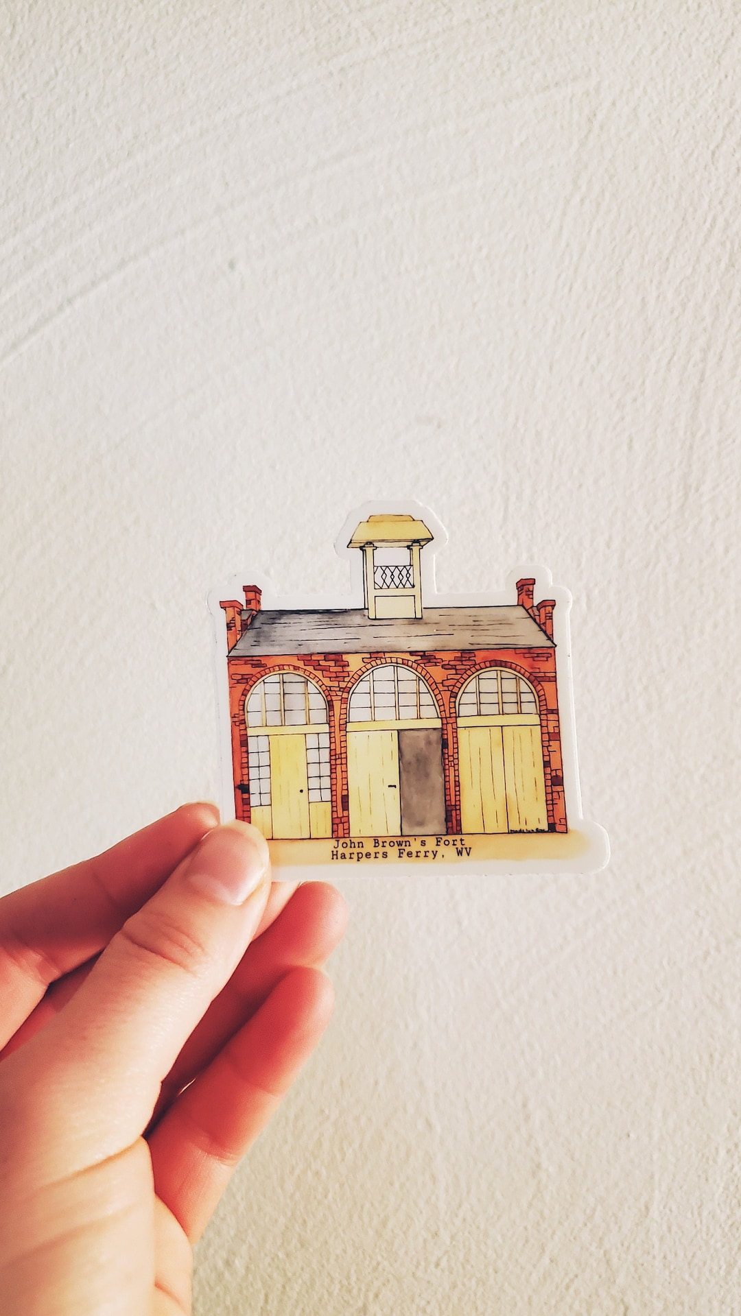John Brown Fort Sticker - Etsy