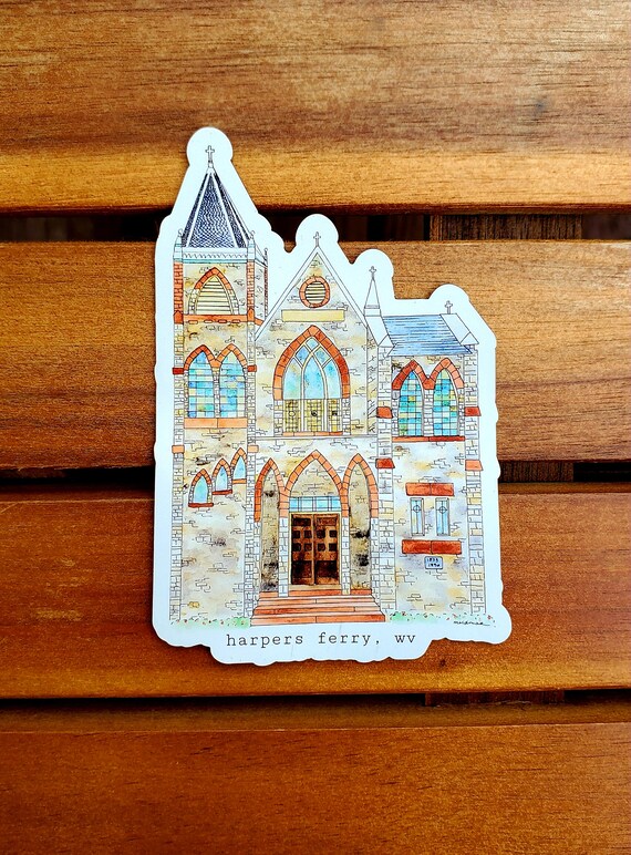 St. Peters Harpers Ferry Sticker | Etsy