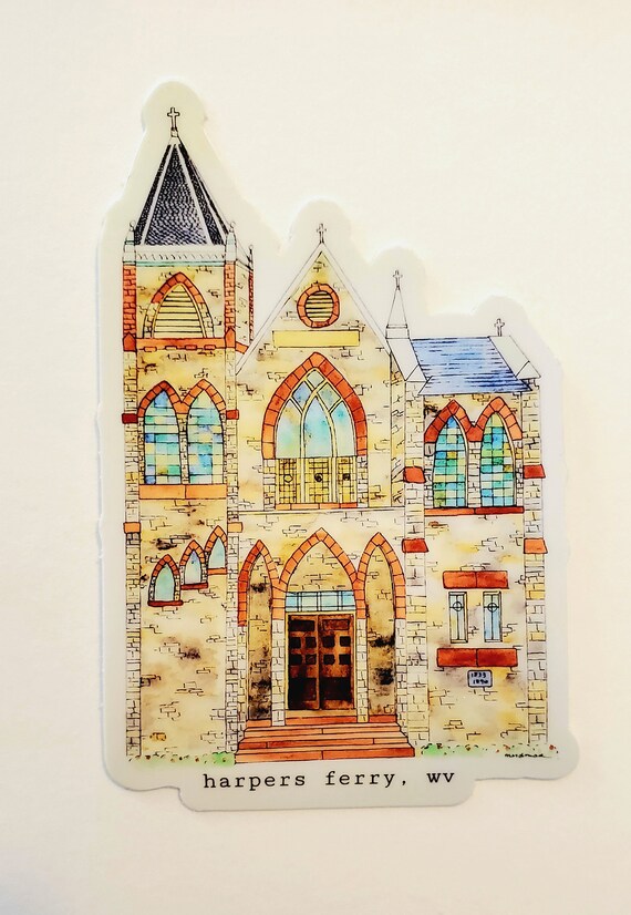 St. Peters Harpers Ferry Sticker | Etsy