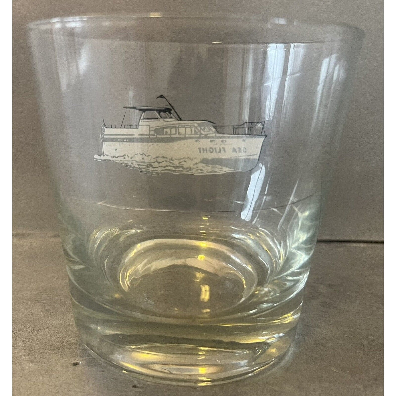 Old Fashioned Rocks Bar Glasses Motor Yacht Boat Barware Set of 5 - Etsy