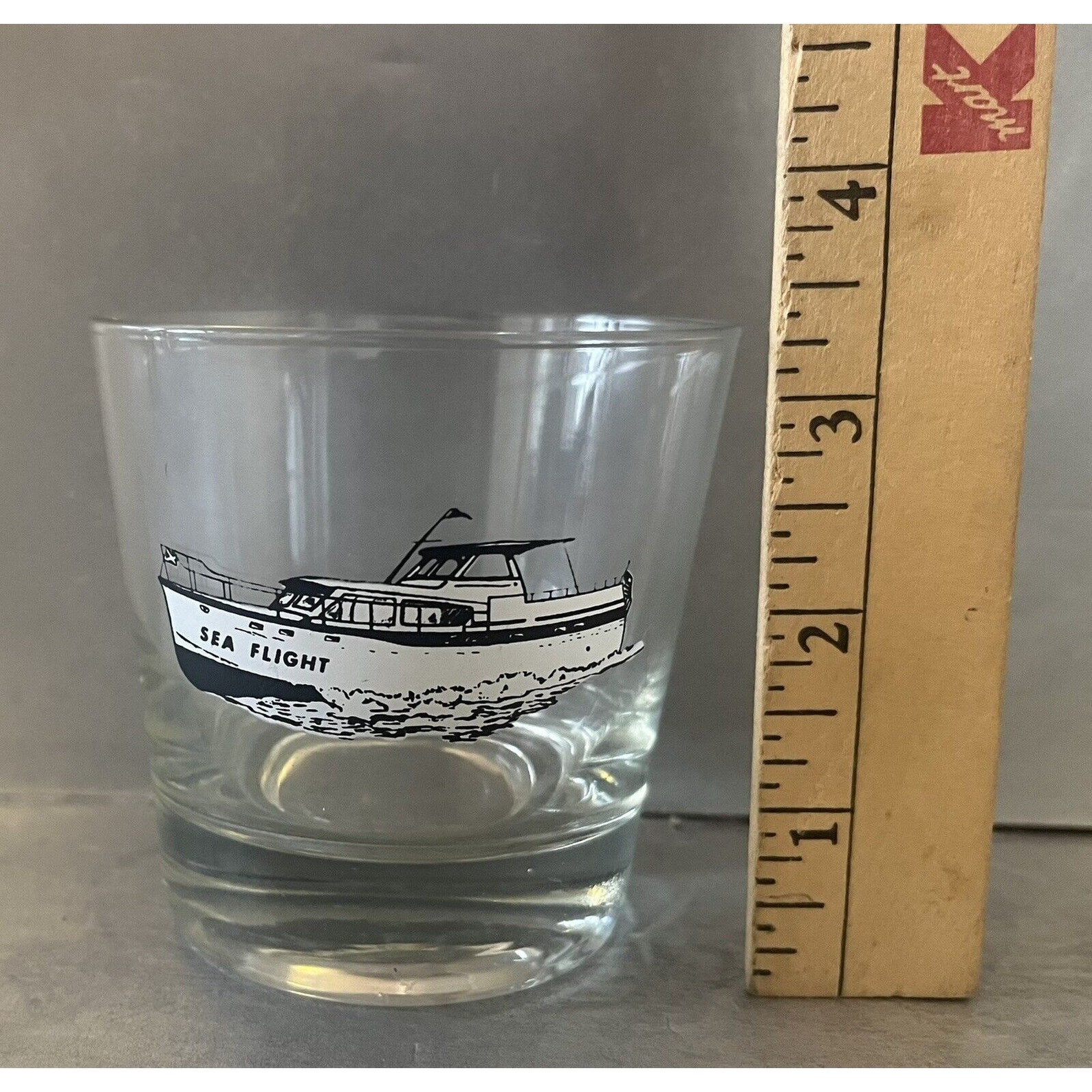Old Fashioned Rocks Bar Glasses Motor Yacht Boat Barware Set of 5 - Etsy