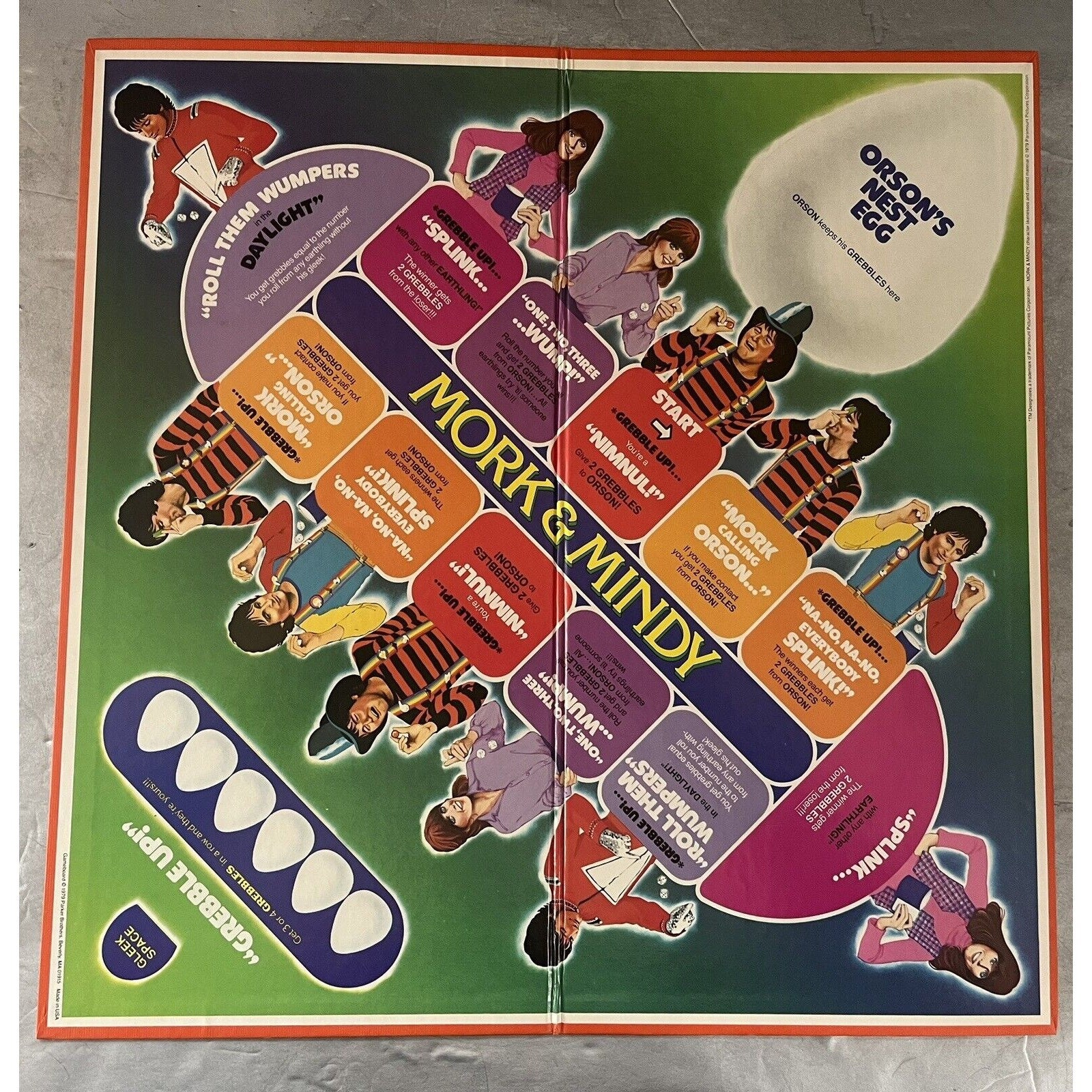 Mork and Mindy Board Game Parker Brothers Vintage Nice Condition 1979 ...
