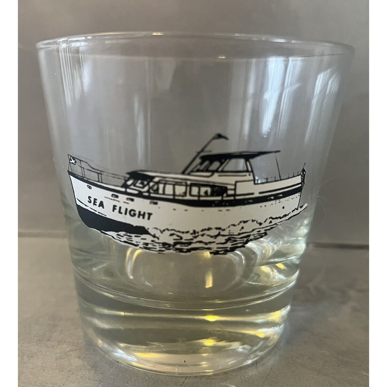 Old Fashioned Rocks Bar Glasses Motor Yacht Boat Barware Set of 5 - Etsy