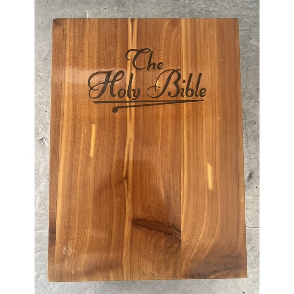 Wooden Bible Box - Etsy