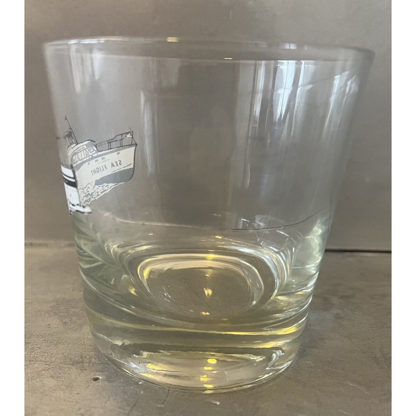 Old Fashioned Rocks Bar Glasses Motor Yacht Boat Barware Set of 5 - Etsy