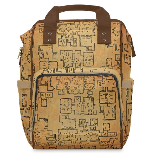 Map Backpack - Etsy