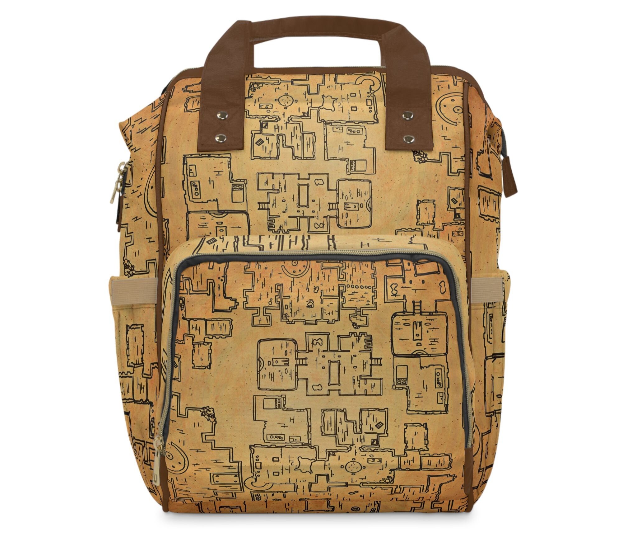 Dungeon Map Backpack Tabletop Roleplaying Game Bag LARP - Etsy