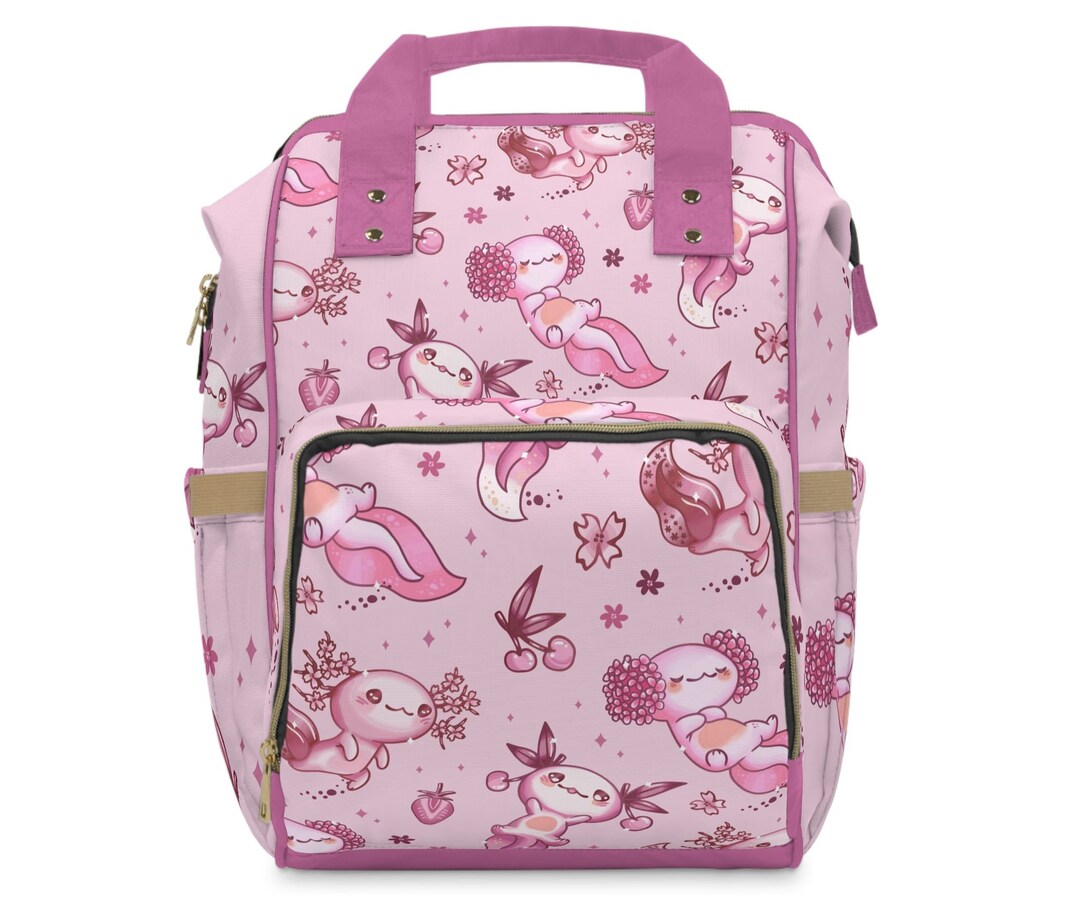 Kawaii Axolotl TTRPG Backpack Tabletop Roleplaying Game Bag, LARP ...