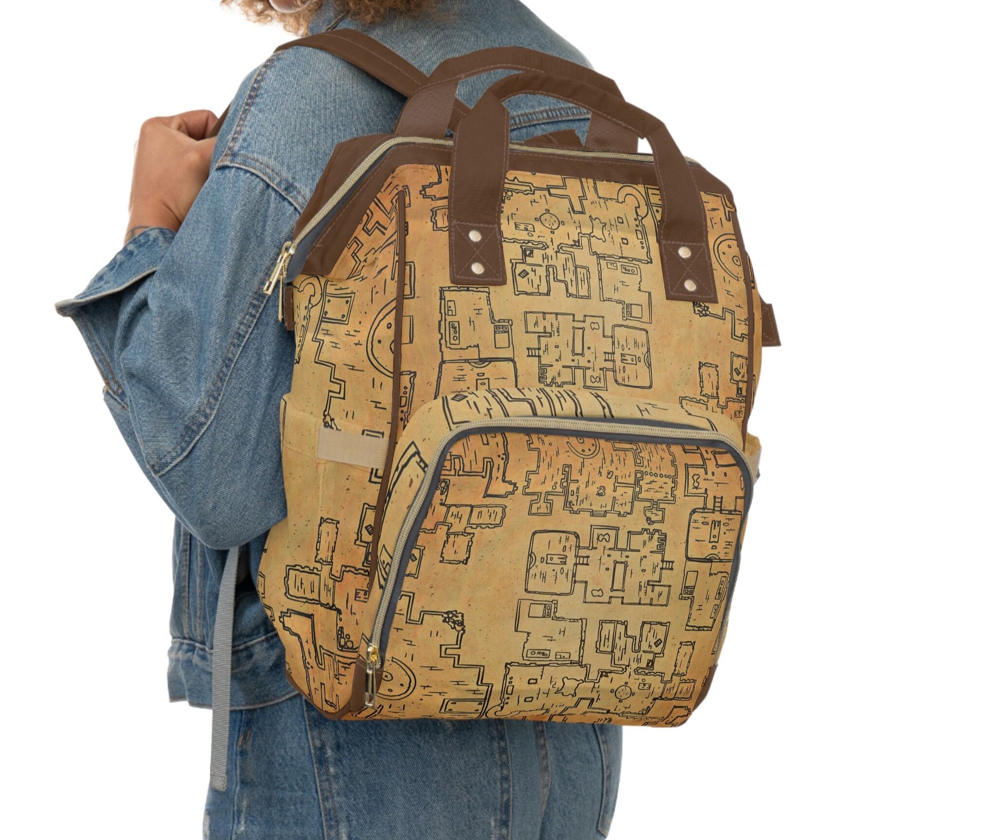 Dungeon Map Backpack Tabletop Roleplaying Game Bag LARP - Etsy