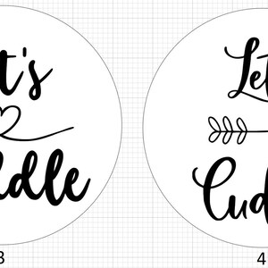 Let's Cuddle Blanket Ladder Sign - Etsy