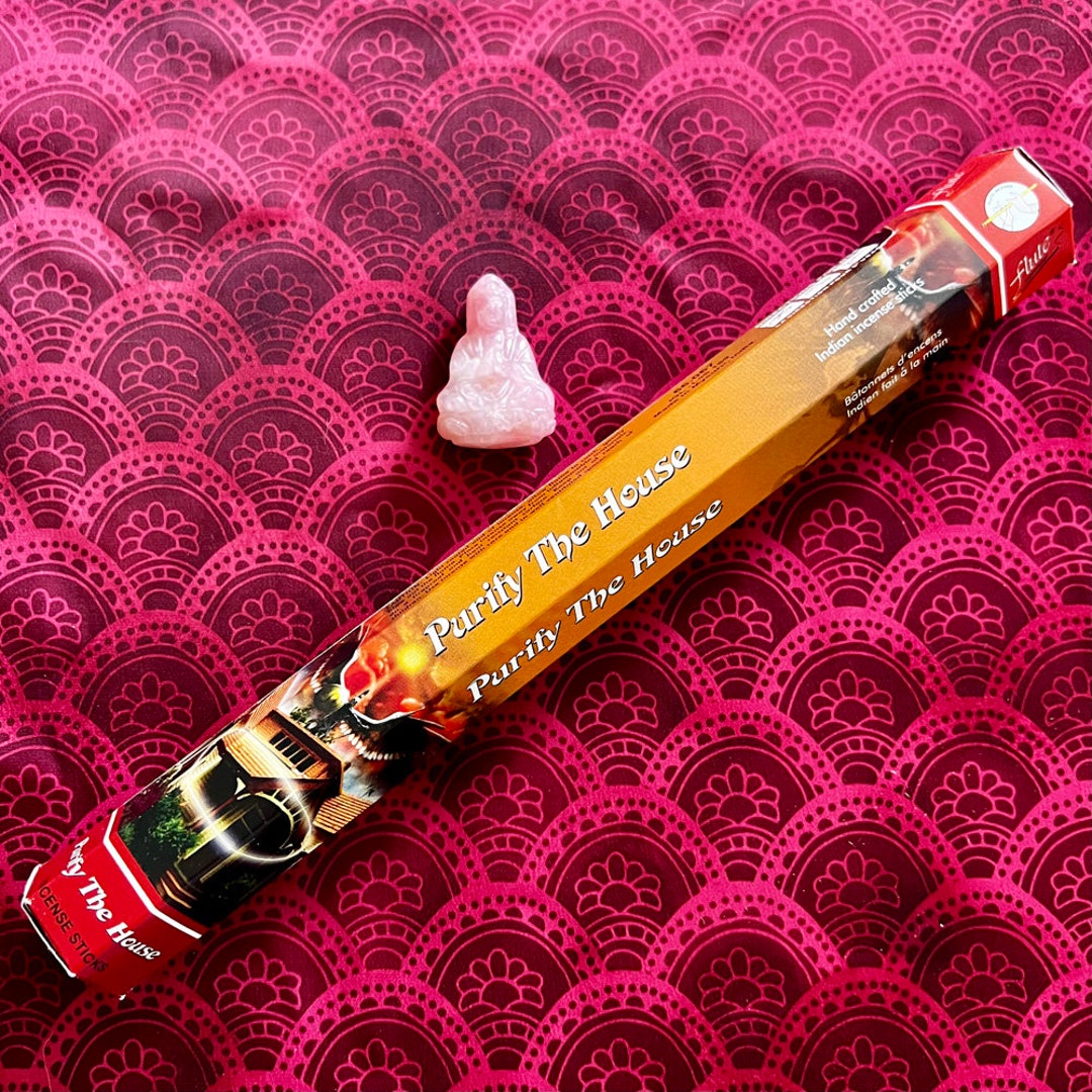 FLUTE Purify the House Incense Sticks - One Tube of 20 Sticks - Premium ...