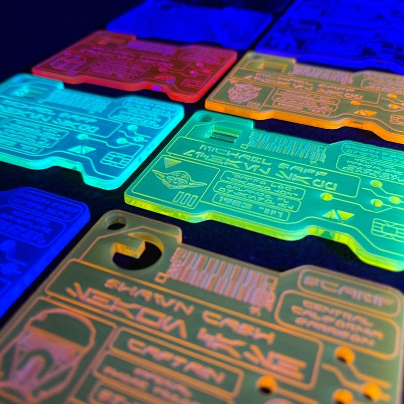 Star Wars ID Card Galaxy's Edge Batuu Black Spire - Etsy