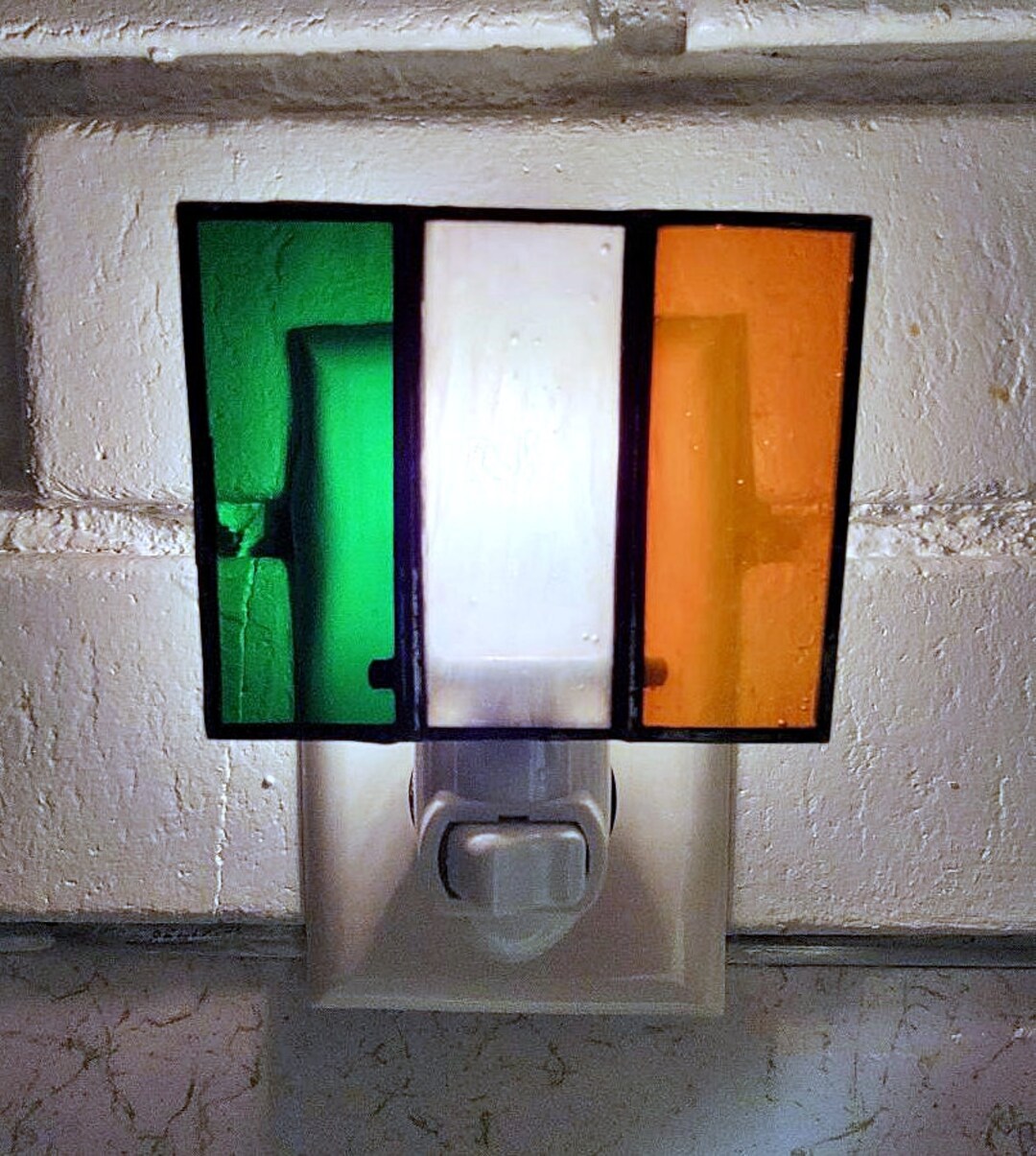 Irish Flag Night Light / Irish Night Light / Celtic Night Light / St ...