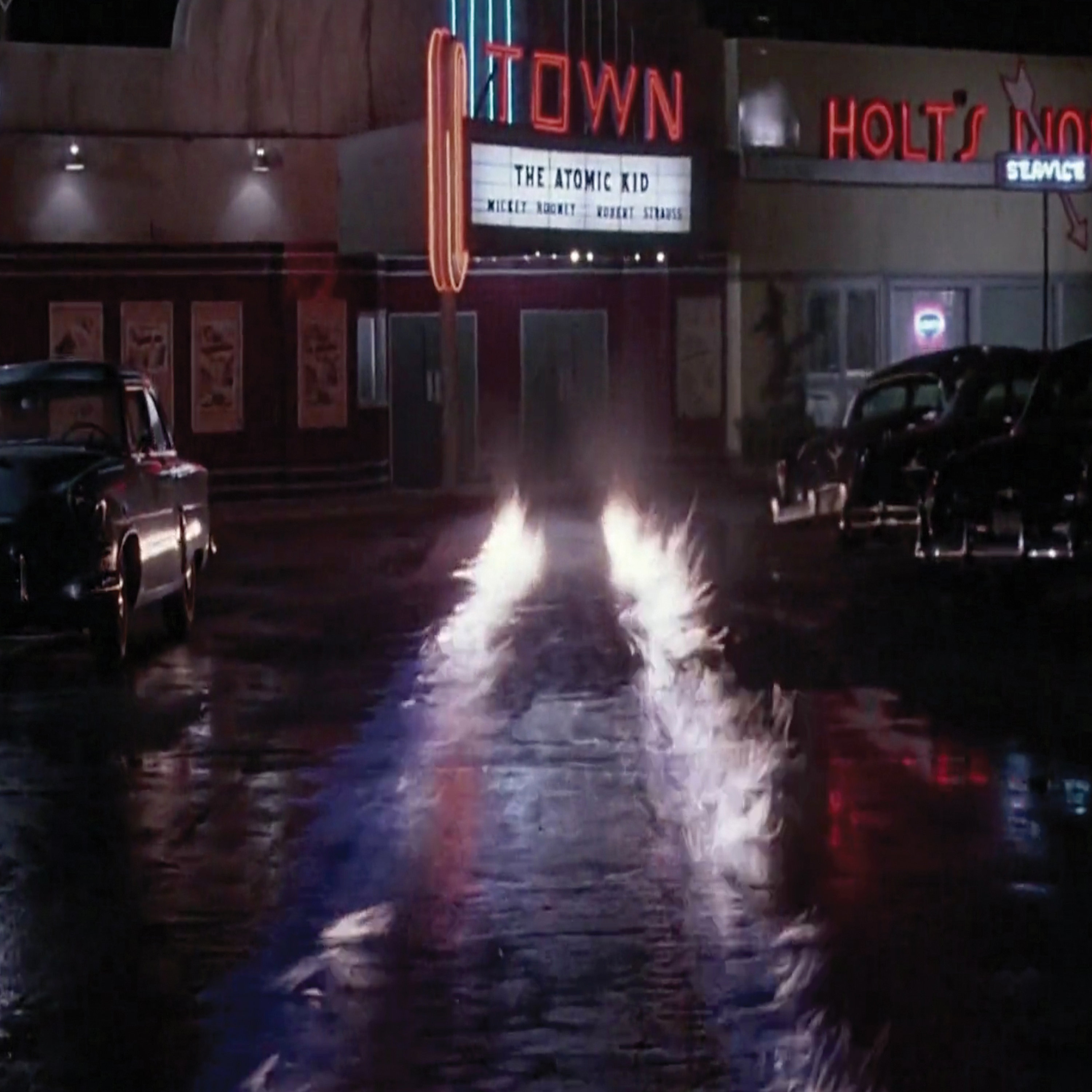 Delorean Back To The Future Flames