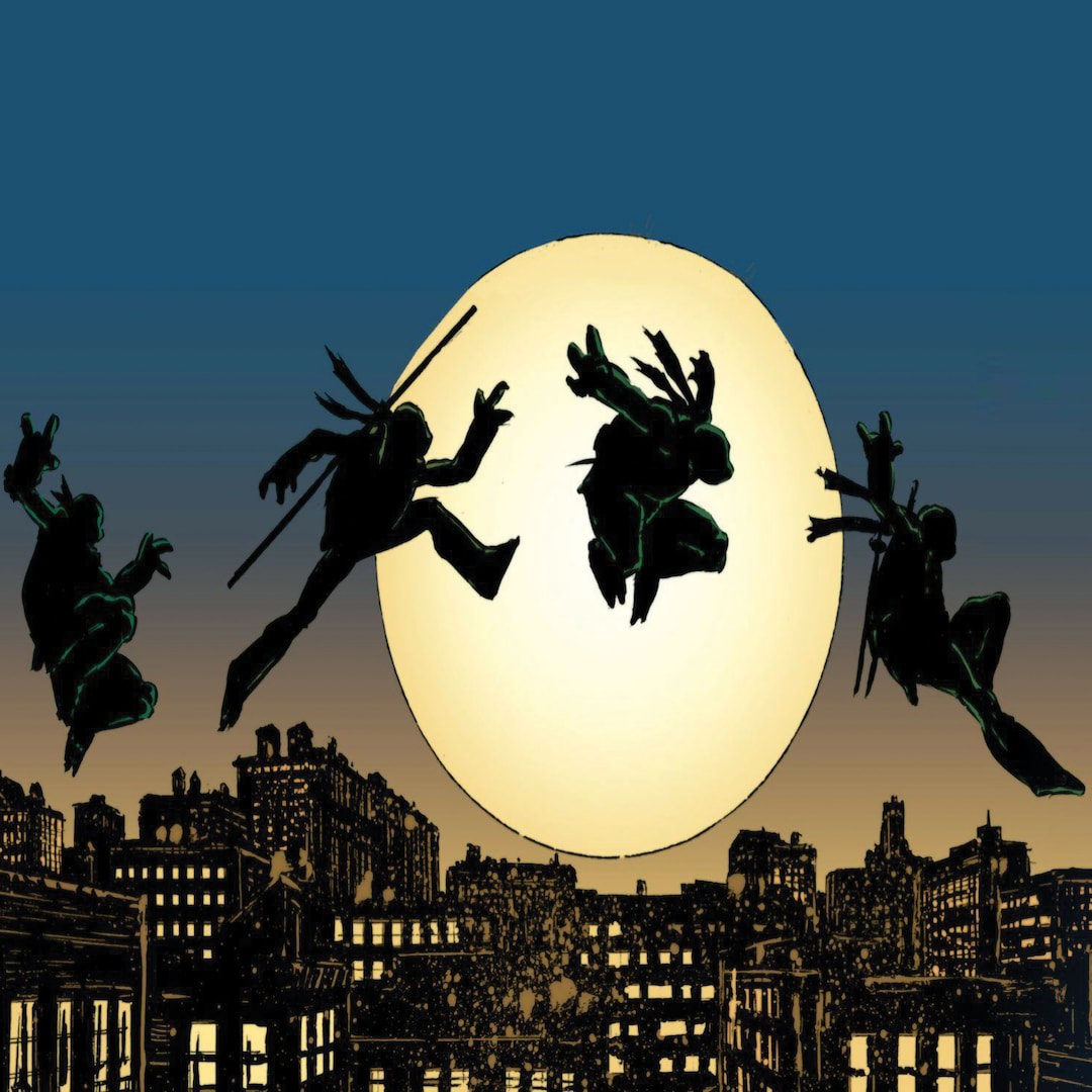 1/6th Scale TMNT Turtles Rooftop Jumping Ikea Detolf 15x15 Diorama ...