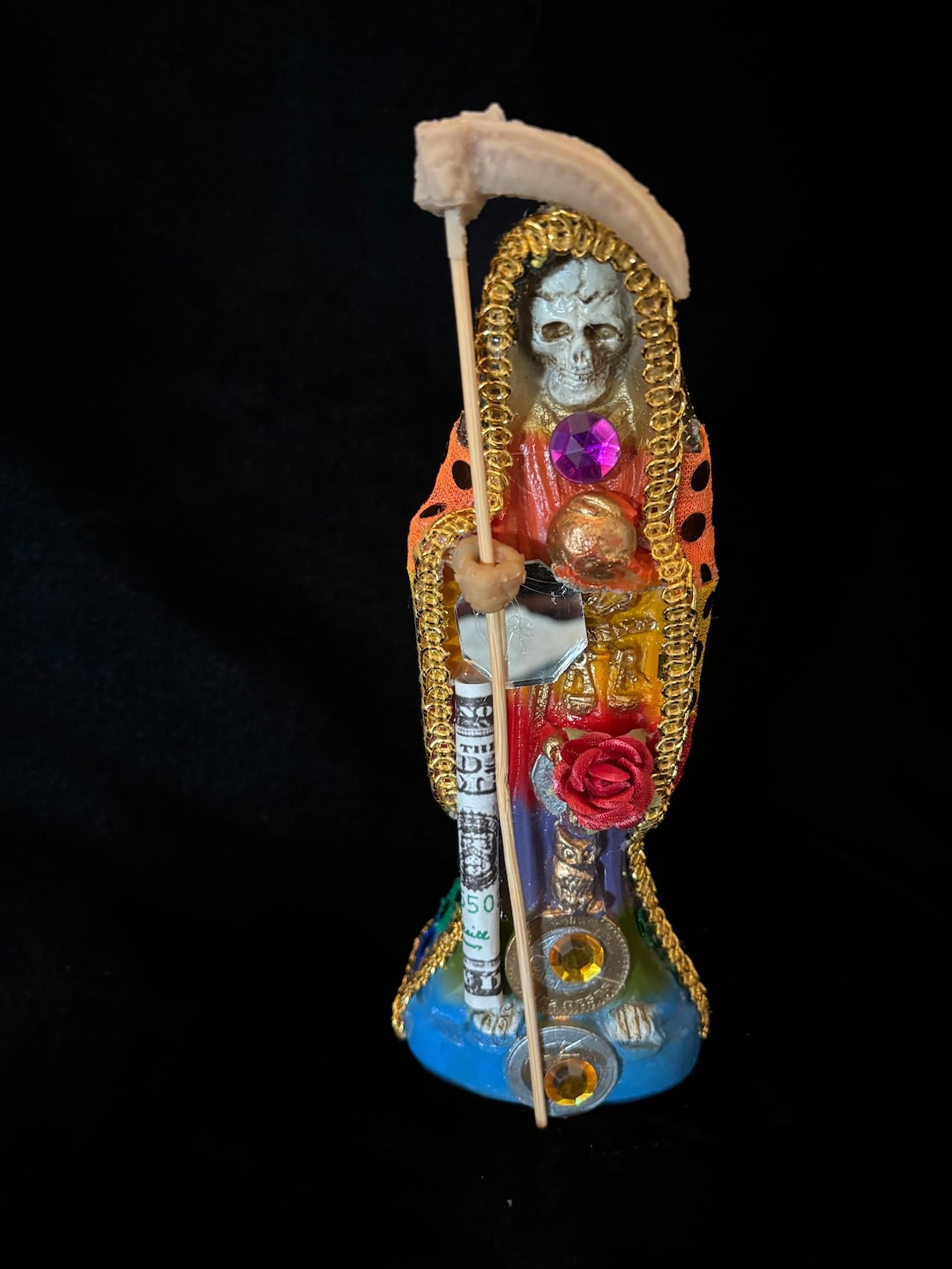New Beautiful Seven Colors Santa Muerte - Etsy