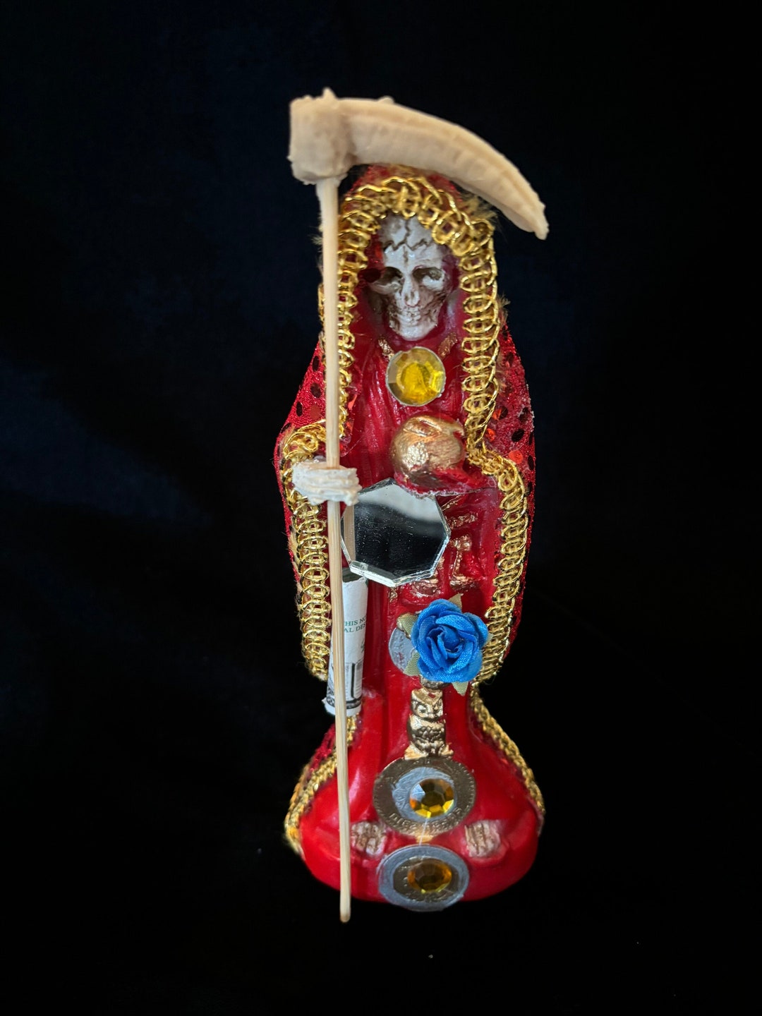 New Red Santa Muerte - Etsy
