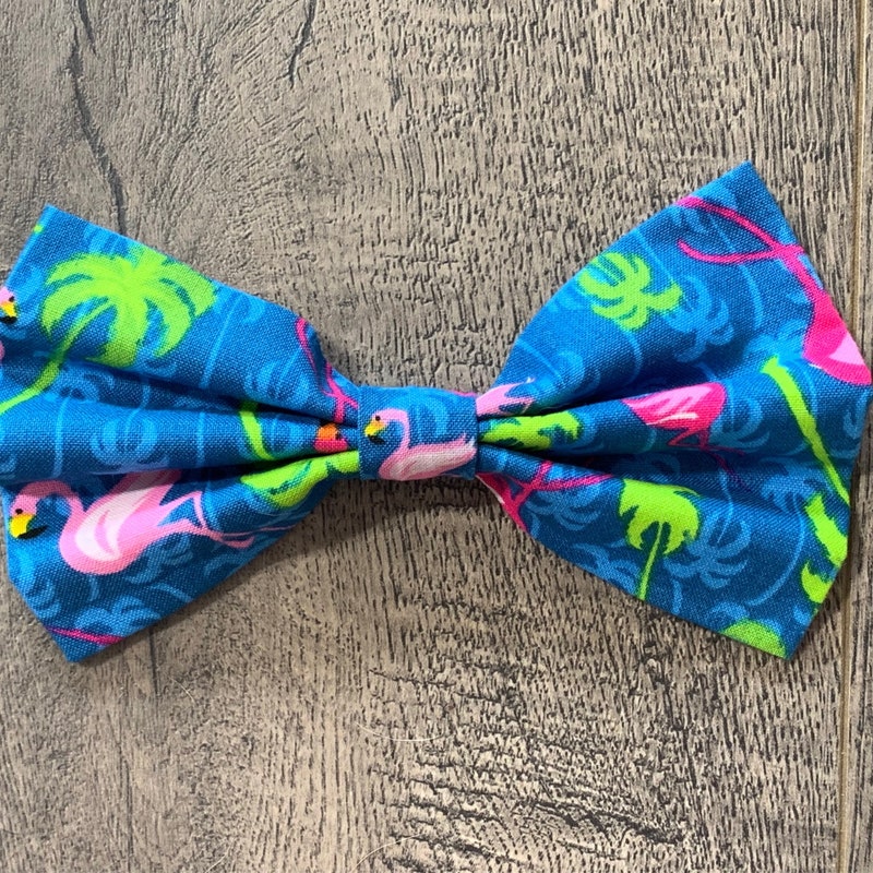 Palm Tree Bow Tie - Etsy