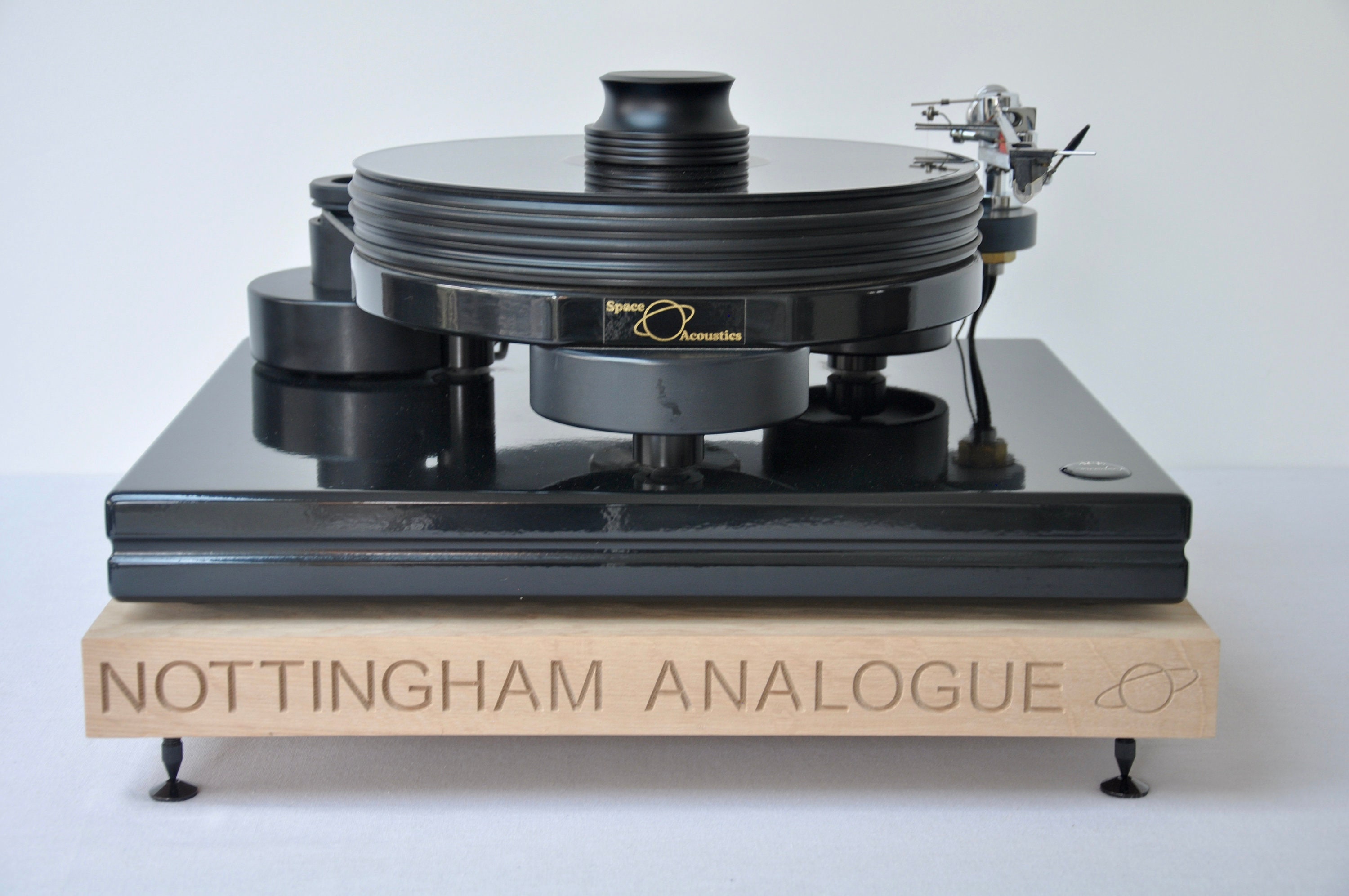 Personalised Solid Oak Turntable Levelling Isolation Plinth - Etsy UK