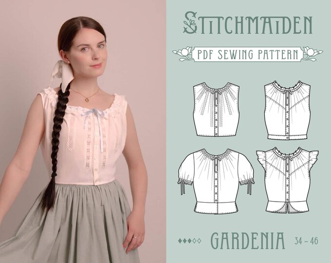 1887 Imperial Skirt Sewing Pattern: Truly Victorian TV263 (digital PDF ...