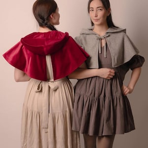 Snowdrop Cape | ONESIZE | PDF Sewing Pattern | Instant Download A4, US ...