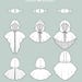 Snowdrop Cape | ONESIZE | PDF Sewing Pattern | Instant Download A4, US ...