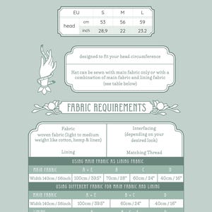 Acmella Witch Hat Pack | PDF Sewing Pattern - Beginner - S, M & L ...