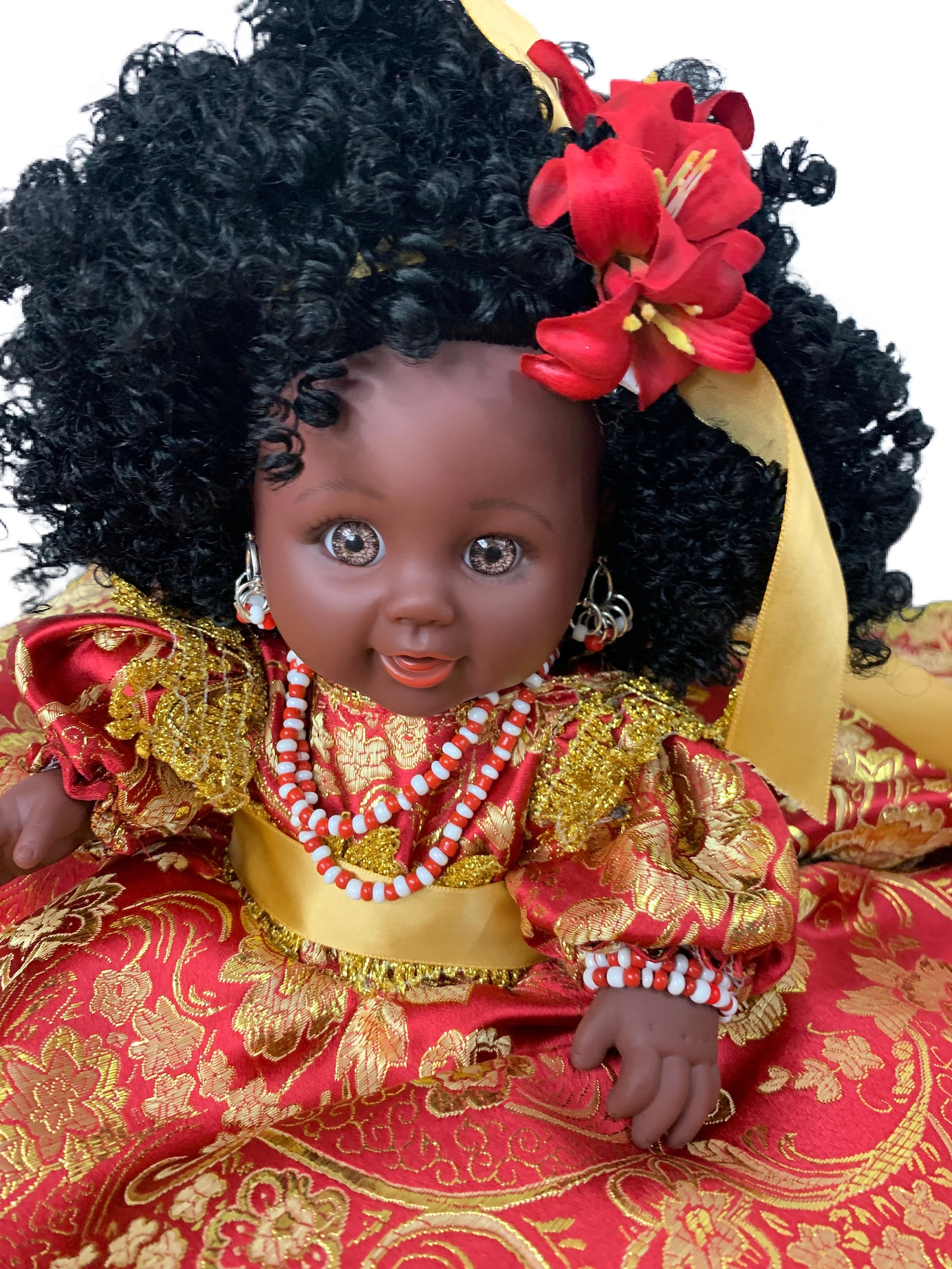 Muñeca Para Shango/ Shango Doll /altar/orisha Doll/spiritual - Etsy
