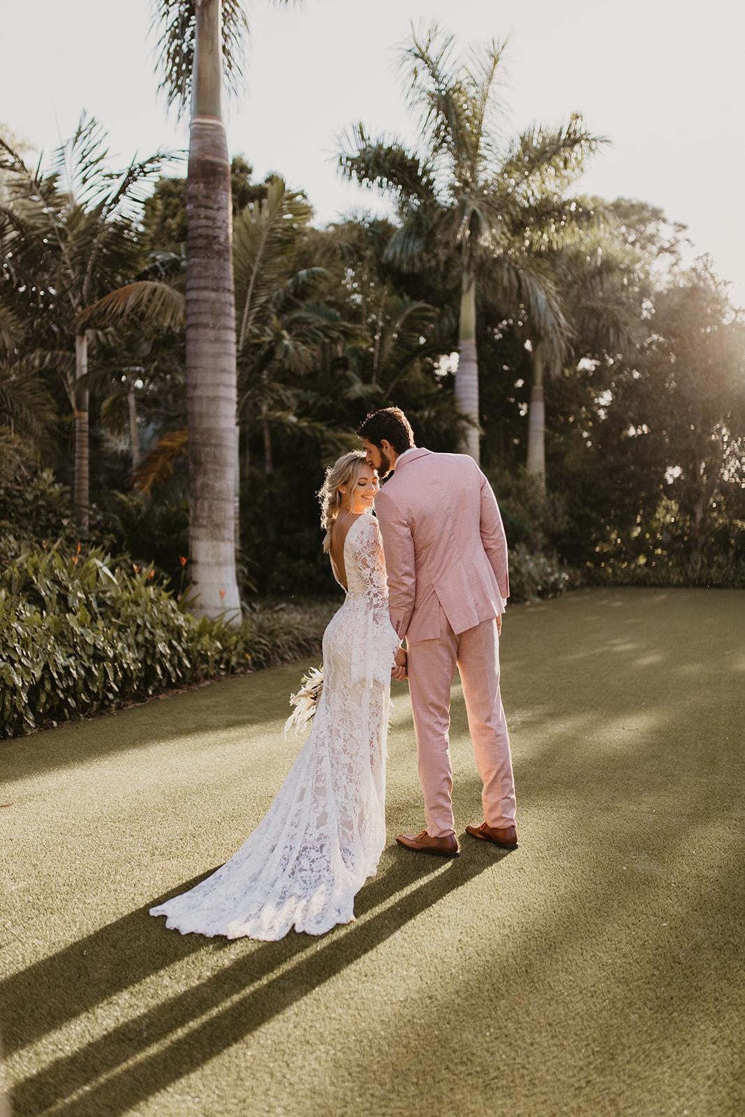 QUEEN MIRIAM | Boho Bell Sleeve Lace Wedding Dress | Bridal Gown With ...